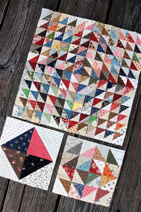Half Square Triangle Quilt Patterns Free Here Are More Than 10 Of