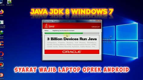 download install java jdk 8 windows 7 32 64bit youtube