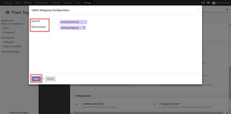 Odoo USPS Shipping Integration Integrate USPS With Odoo