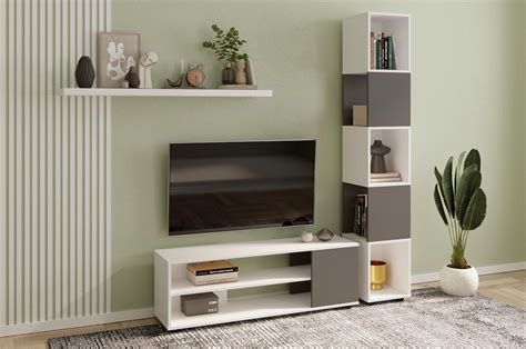 Тумбочка під Tv комод під телевізор із полицями відкрита тумбочка La