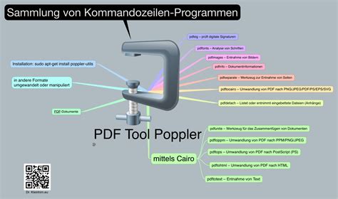pdf tool poppler das kleinhirn