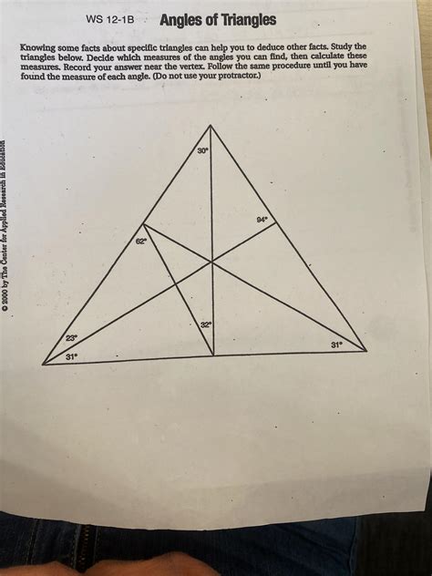 Solved Knowing Some Facts About Specific Triangles Can Help