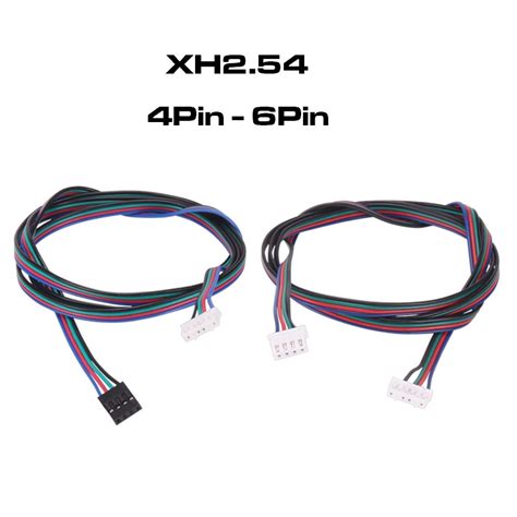 Stepper Motor Cable Xh2 54 4pin To 6pin Dupont For Nema 17 3d Printer Cnc Parts Canada