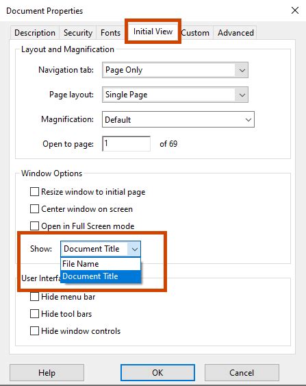Solved Accessibility Checker Does Not Recognize Metadata Adobe