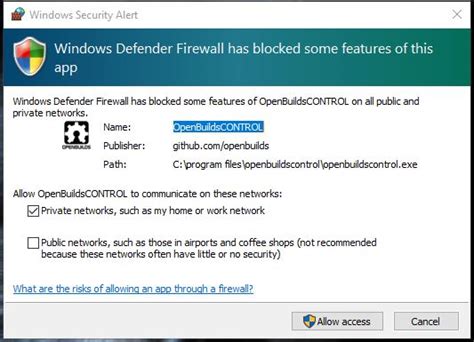Security Issue Openbuilds