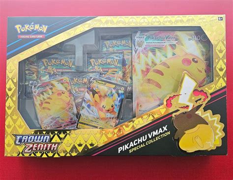 ⚡ Crown Zenith Pikachu Vmax Special Collection ⚡ Ab Chf 1 Neu Und