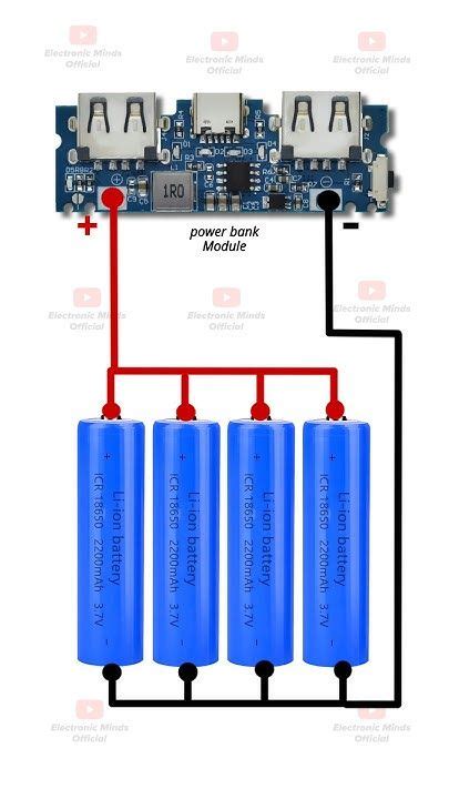 How To Make Power Bank Simple Power Bank Electronic In 2025