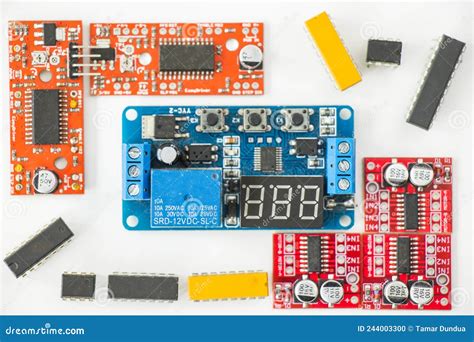 Space Parts Microprocessor And Microchips Electrical Parts Stock