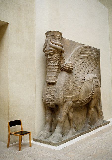 Human Headed Winged Lion Lamassu Assyrian Neo Assyrian The Metropolitan