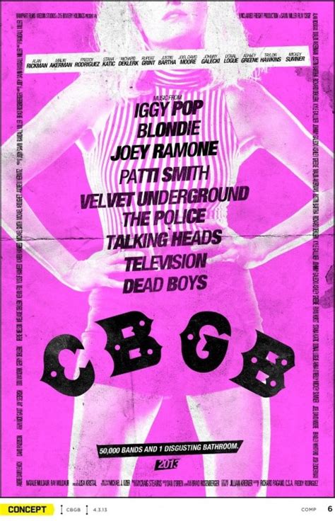 Cbgb Movie Poster 2 Of 11 Cbgb Iggy Pop Talking Heads