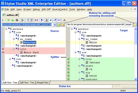 The Xml Diff Viewer