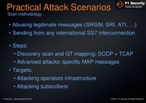 worldwide attacks on ss7 sigtran network