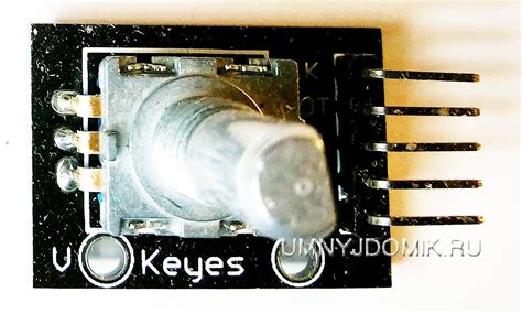 KY 040 модуль с энкодером для Arduino