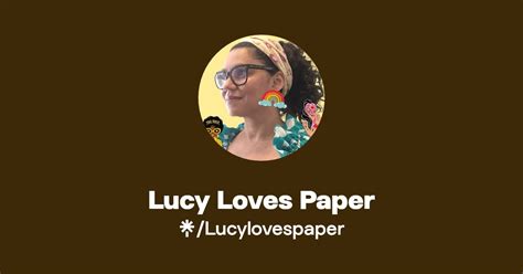 Lucy Loves Paper Instagram Tiktok Linktree
