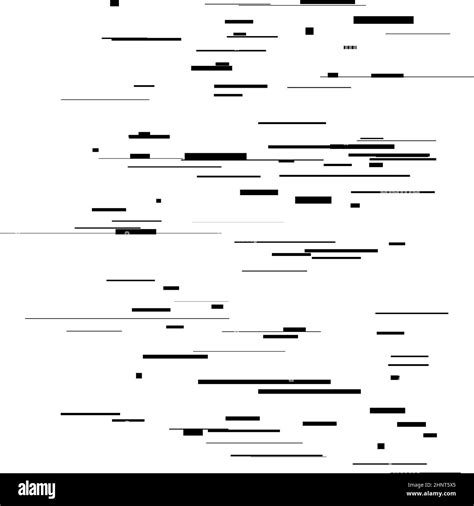 Random Straight Parallel Horizontal Lines Stripes Texture Pattern Stock Vector Illustration