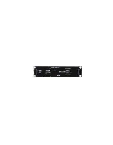módulo mostrador digital led 74hc595 8 dígitos vermelho display 7