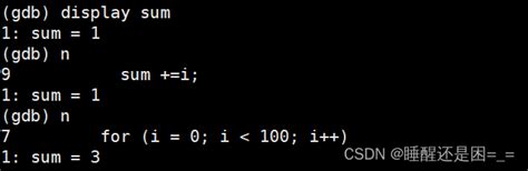 Gdb的基本使用gdb删除断点 Csdn博客