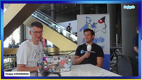 frank delporte on linkedin foojay at jcon with mohammed aboullaite