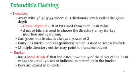 Data Structures Hashing Pptx Databases Computer Software And