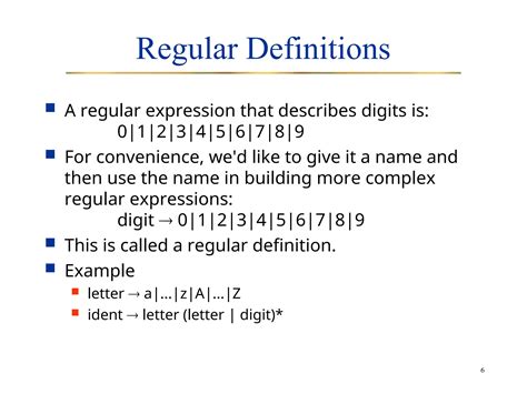 Compiler Construction Chapter Number 2 Slides Ppt
