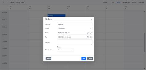 Editor Template In Angular Schedule Component Syncfusion