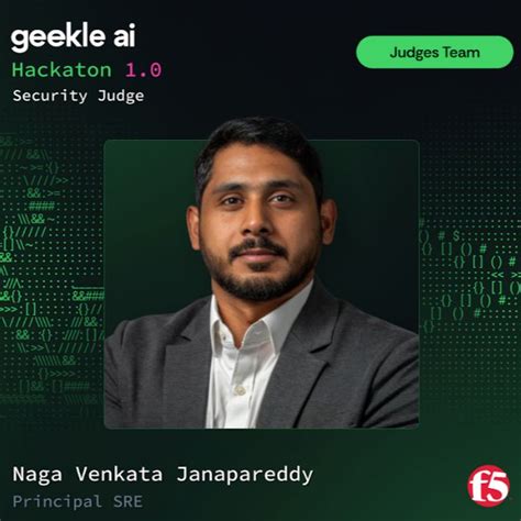 Naga Venkata Janapareddy On Linkedin Geeklehackathon Aihackathon
