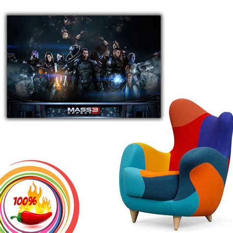 Mass Effect All Characters Poster My Hot Posters