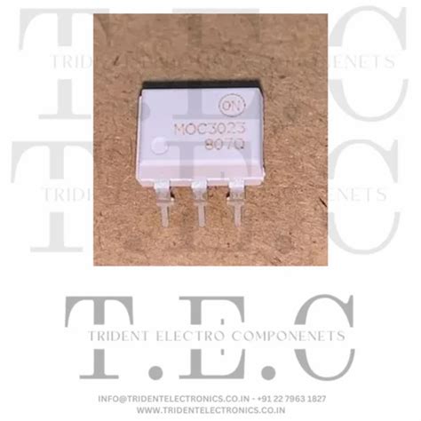 Moc3023m Optocoupler Triac Output At ₹ 15 50 Triac Output Optocoupler In Mumbai Id