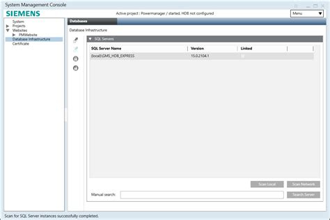 Scan And Link A Sql Server Instance