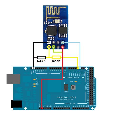 How To Wire Esp8266 To Arduino