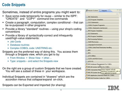 Ppt Appendix C Code Reuse Program Templates Code Snippets Code Templates Powerpoint