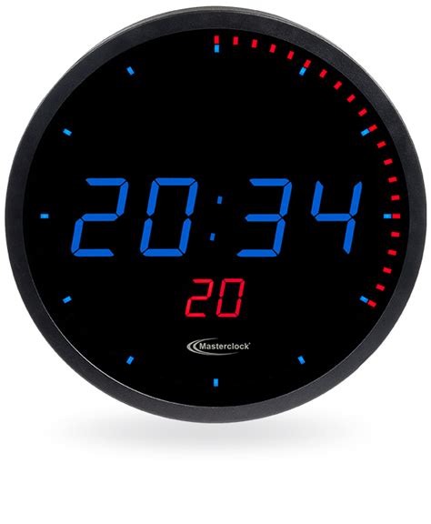 Cldntd12 Digital Analog Clocks Masterclock Products