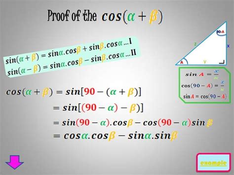 Trigonometry Addition Substraction Id PPTX Physics Science