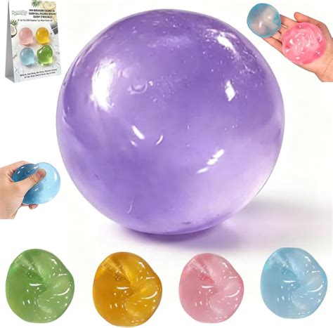 Coconut Oil Squishy Coconut Oil Stress Ball Handmade