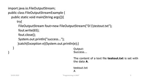 1 26 file input output in java pptx