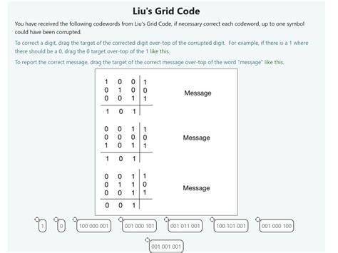 You Have Received The Following Codewords From Lius