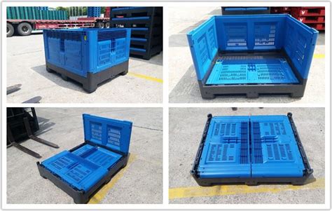 Stackable Pallet Boxes Manufacturers Factory Price Enlightening Plast