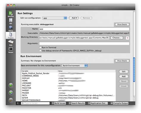 Qt Creator как настроить проект