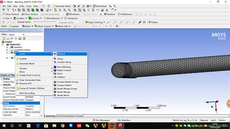 Workbench Mesh划分边界层网格diyhoos的博客 Csdn博客ansys Mesh边界层
