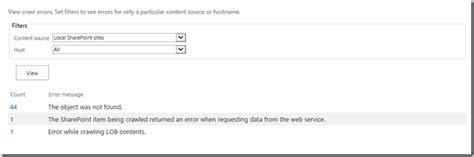 Configuring A Dedicated Crawl Front End” With Request Management