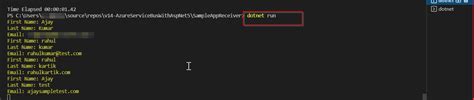 Net Integrating Azure Service Bus In Dot Net 6 Stack Overflow
