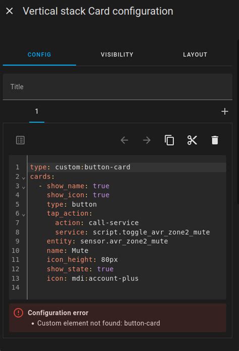 Button Card With If Statement Frontend Home Assistant Community