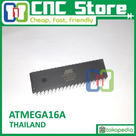 Jual Original ATMEGA16A PU Atmega16a Ori DIP 40 DIP40 Genuine Kab Bantul CNC STORE