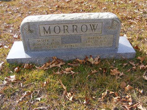 Jasper J Morrow 1842 1916 Find A Grave Memorial