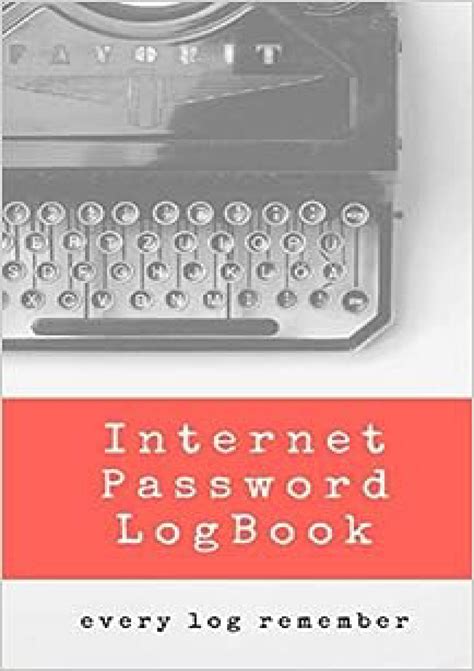 Shonda Review Internet Password Log Book Every Log Remember Protect Social Media Internet