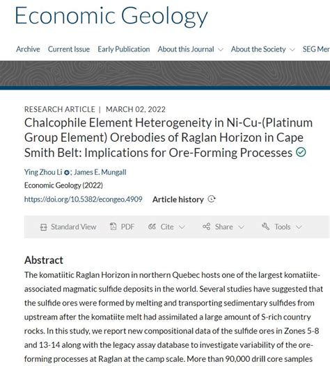 Geology Ying Zhou Li