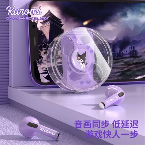 Kawaii Earphones Wireless Bluetooth Sanrio Hello Kitty Cinnamoroll