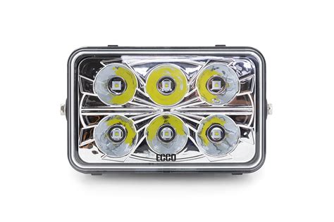 Worklamp Led 6 Spot Beam Rectangle Twin Cities Wrecker Sales