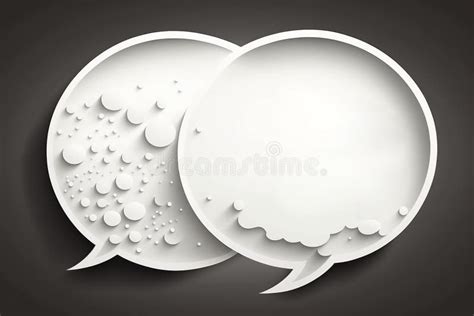 Blank Template For Quote Info Or Dialog Design Created With Generative Ai Technology Stock