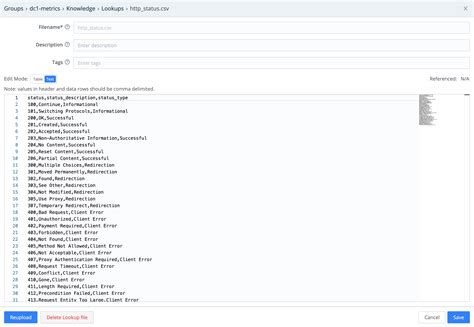 Lookups Library Cribl Docs